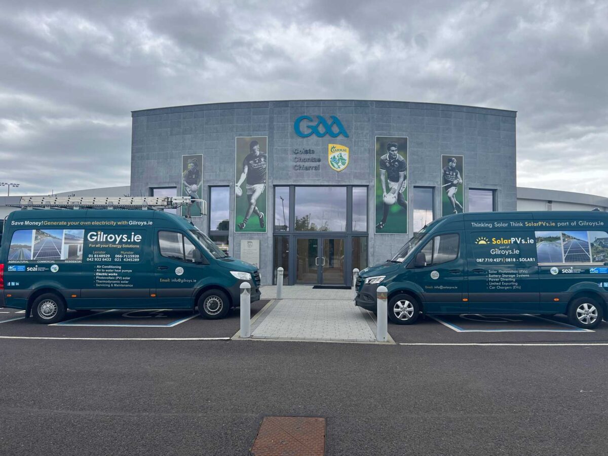 Gilroys visit Kerry GAA Headquarters - Gilroy's PV Panels & Energy ...